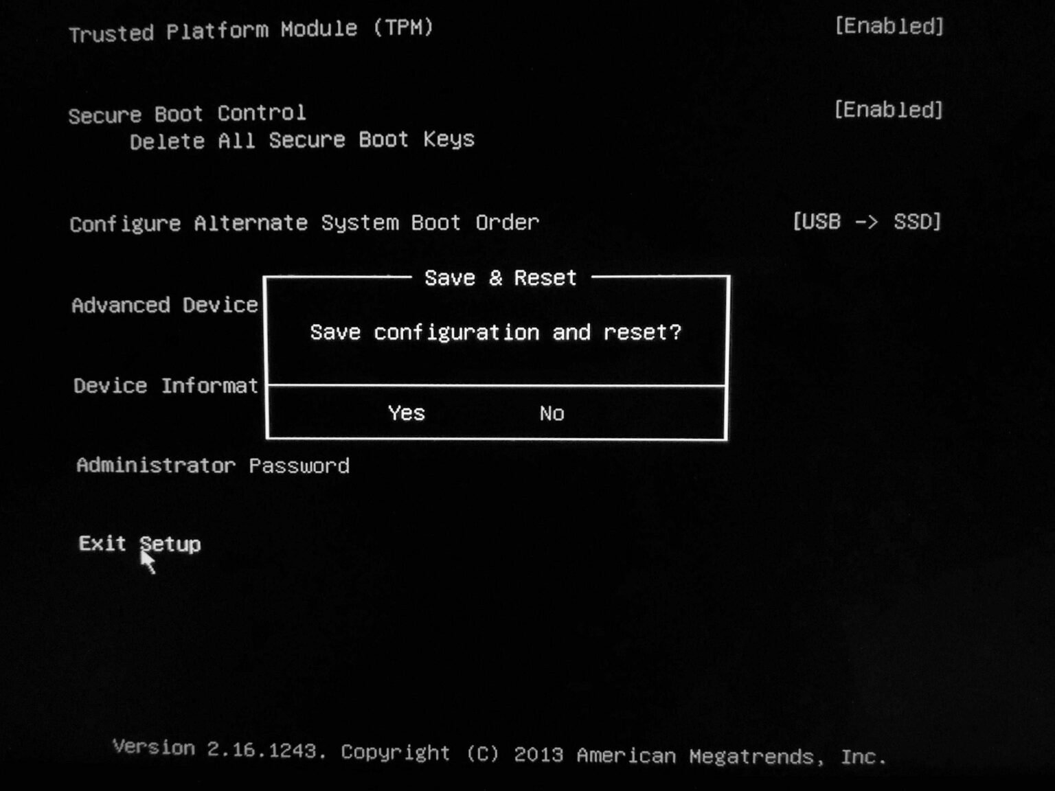 How to Configure Surface Pro 3 UEFI/BIOS Settings - SurfaceTip