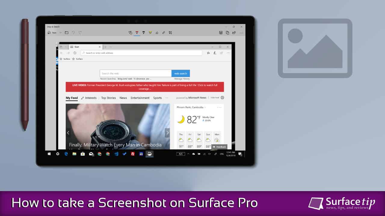 The 6 Easy Ways To Take A Screenshot On Surface Pro SurfaceTip The 6 Easy Ways To Take A Screenshot On Surface Pro SurfaceTip